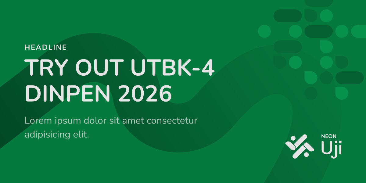TRY OUT UTBK-4 DINPEN 2026 • Neon Uji